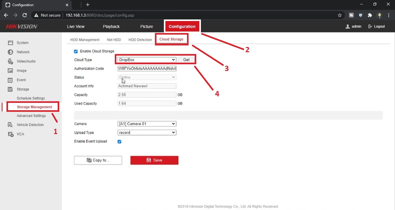 How To Record A Security Camera To The Cloud | 2 Easy Way